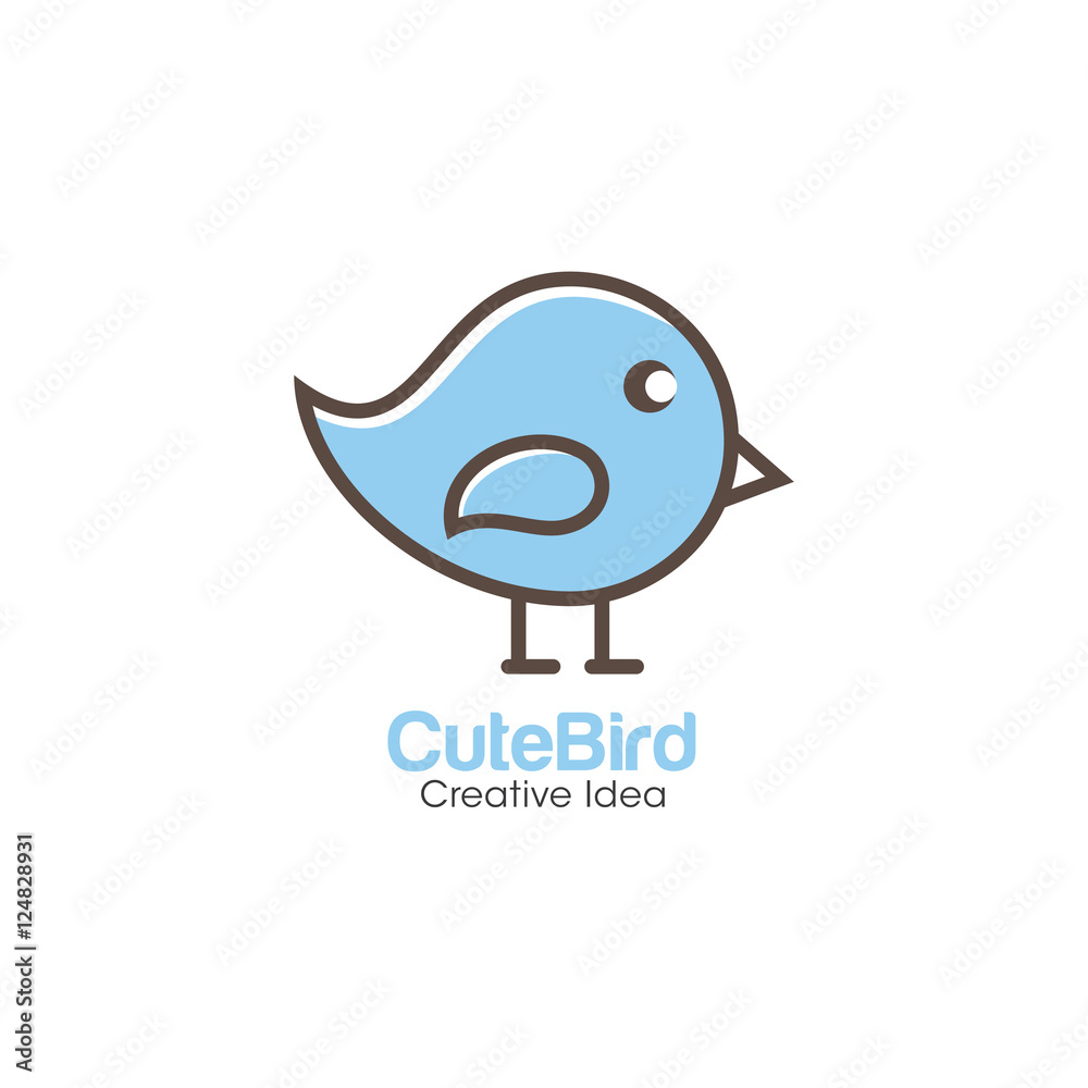 Cute Bird Logo