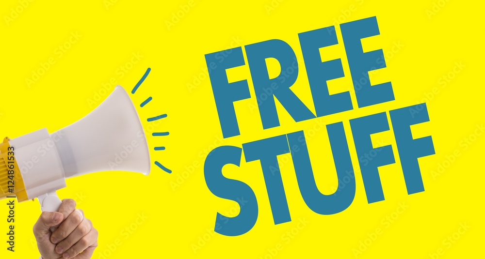 Free Stuff Stock Photo | Adobe Stock