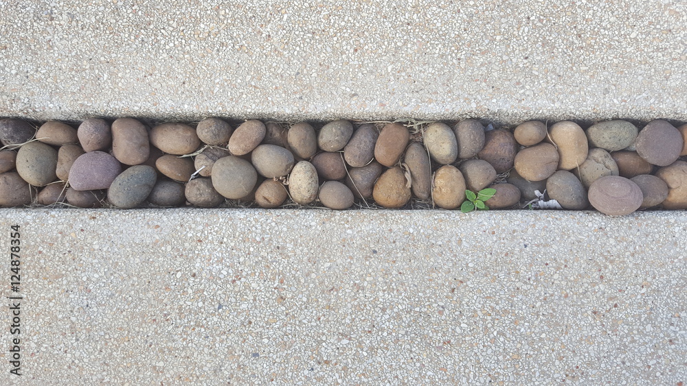 Stone pathway of different shapes texture Stock Photo | Adobe Stock