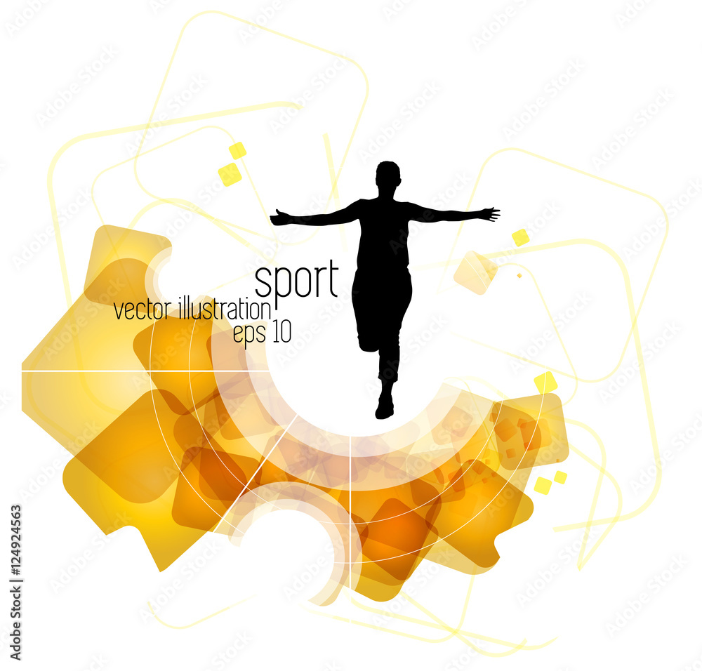 Sport vector illustration Stock Vector | Adobe Stock