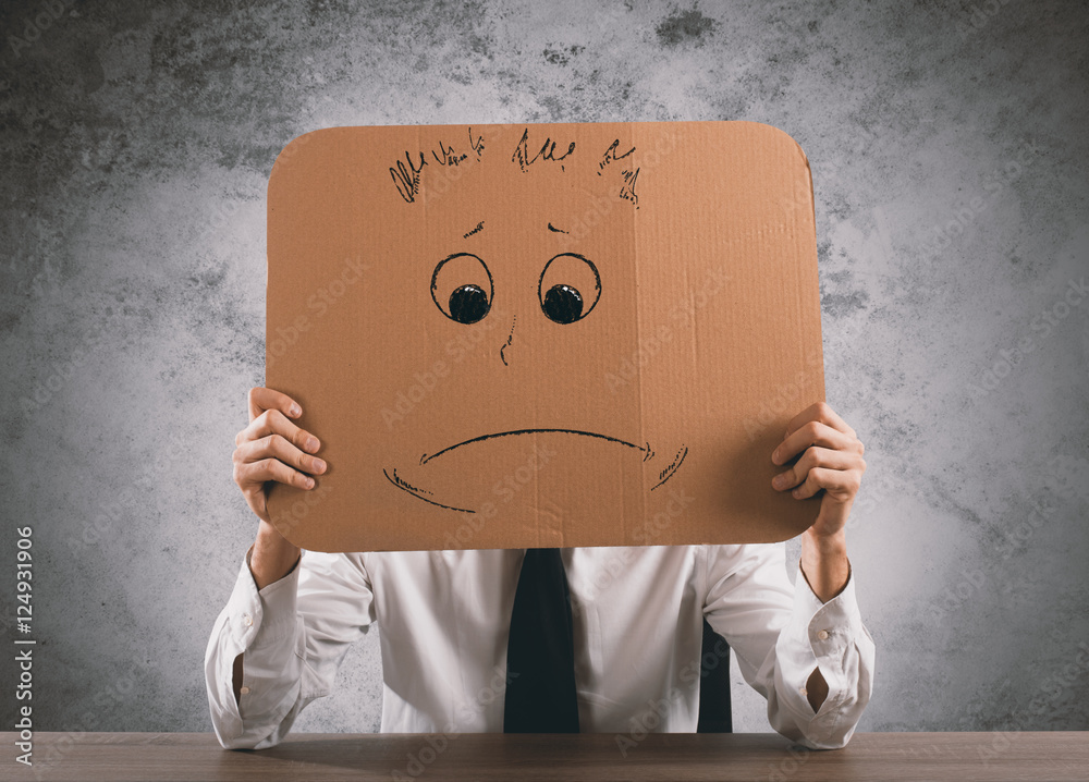 Negative businessman Stock Photo | Adobe Stock