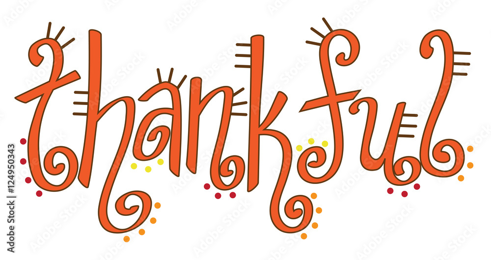 thankful Stock Vector | Adobe Stock