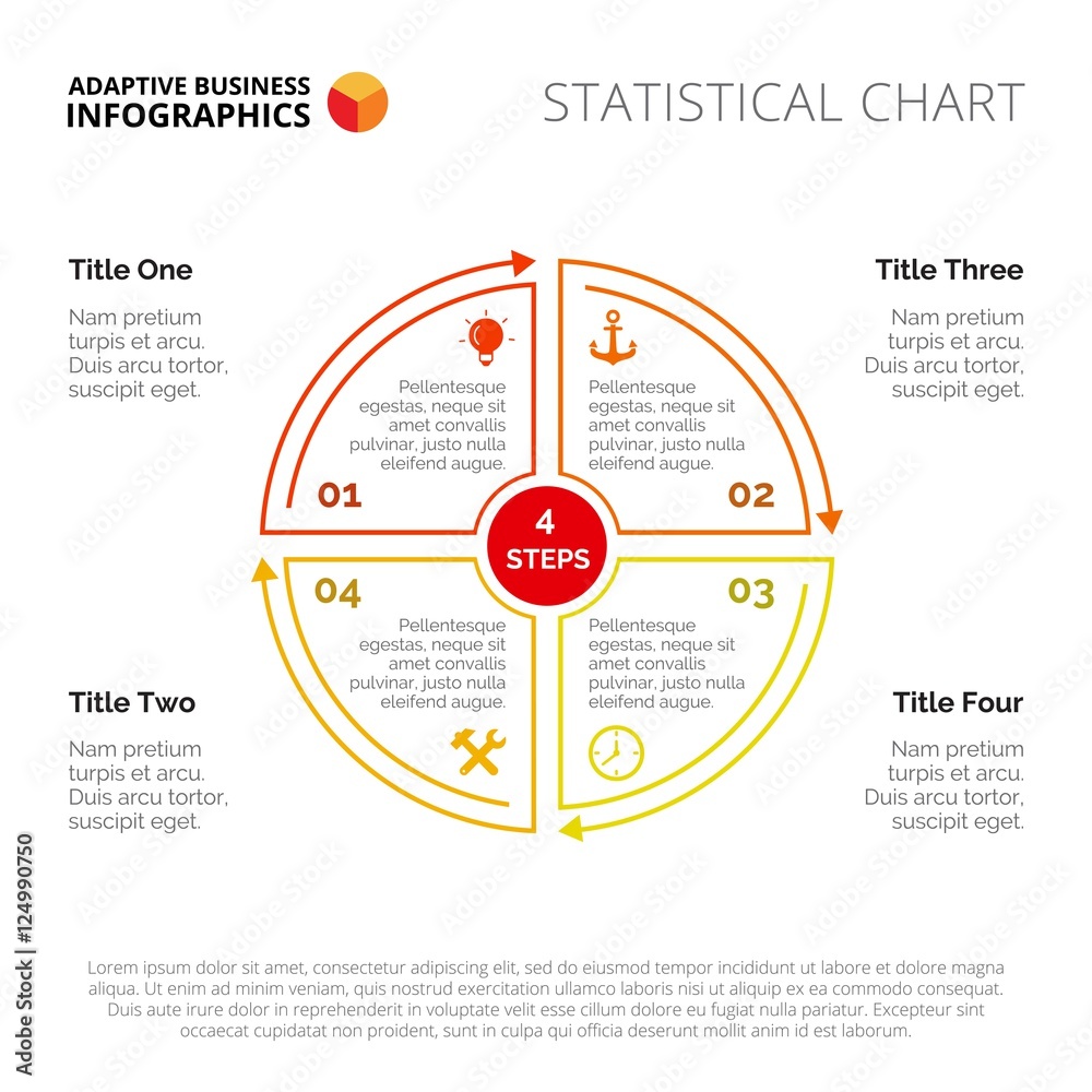 Segmented Cycle Diagram Template Cycle Chart Infographic Tem