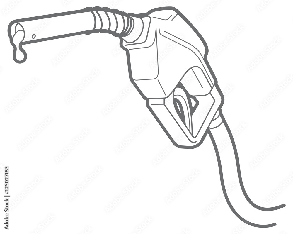 line filling gun Stock Illustration | Adobe Stock