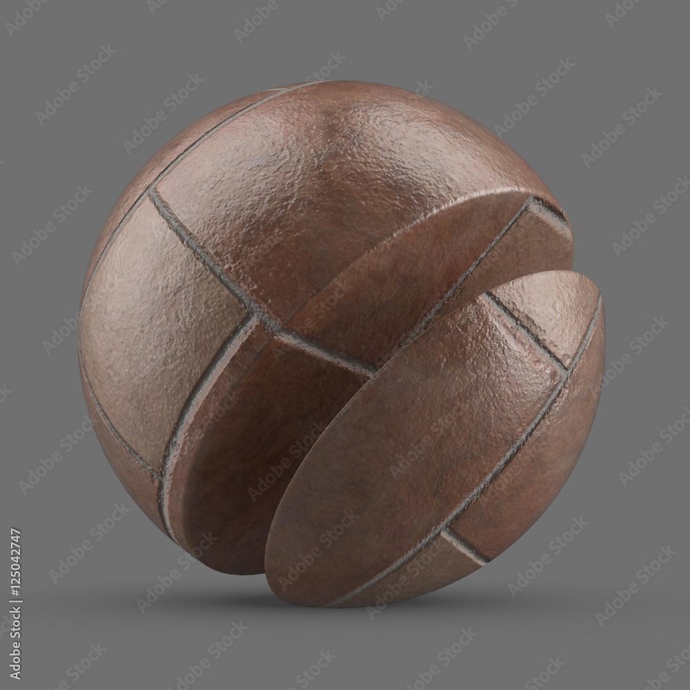 Brown mixed linear tiles Stock 3D asset | Adobe Stock