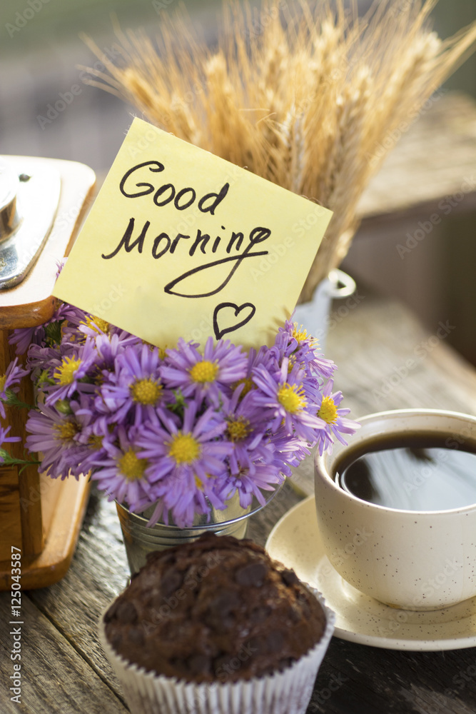 Good Morning Breakfast With Coffee