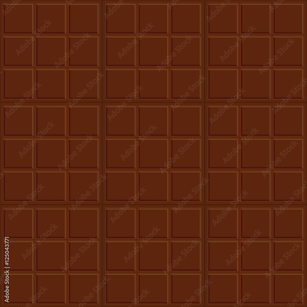 Chocolate seamless texture, vector illustration, Fashion graphic design ...