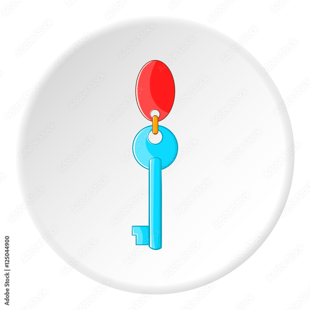 Hotel key icon. Cartoon illustration of hotel key vector icon for web ...