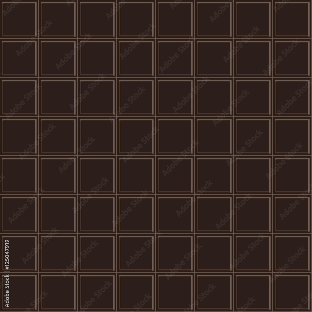 Chocolate seamless texture, vector illustration, Fashion graphic design ...
