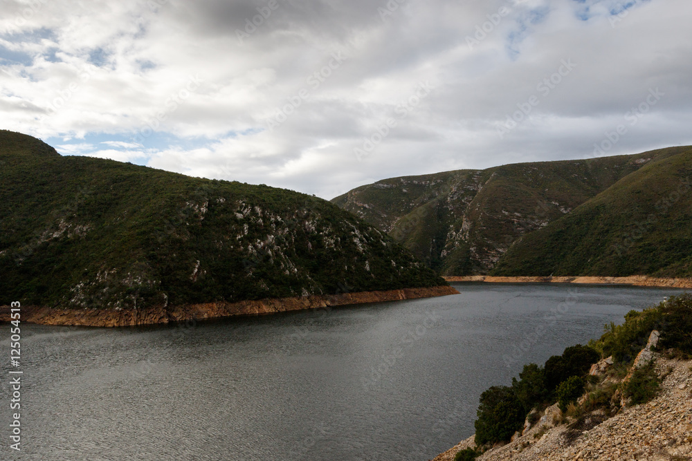 Water inlet to the Kouga Dam Stock Photo | Adobe Stock