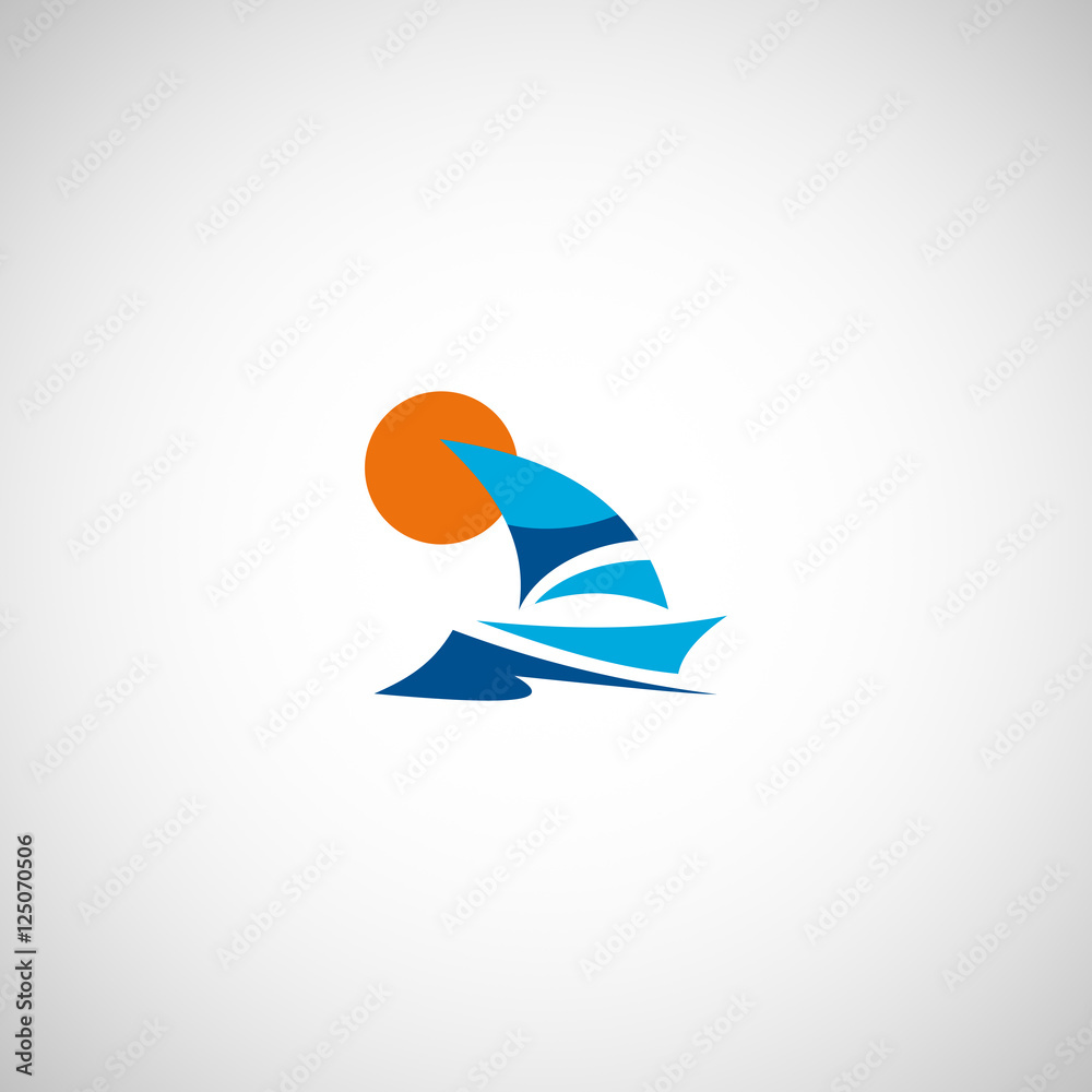 sail logo Stock Vector | Adobe Stock