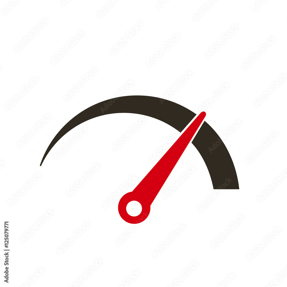 High speed icon vector vector de Stock | Adobe Stock