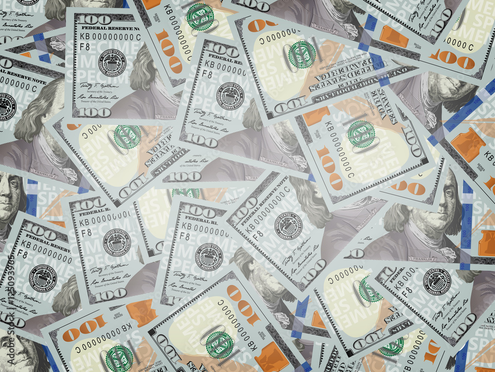 100 Dollar Bill Texture