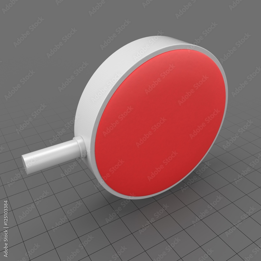 Outdoor Circle Sign 2 Stock 3D asset | Adobe Stock