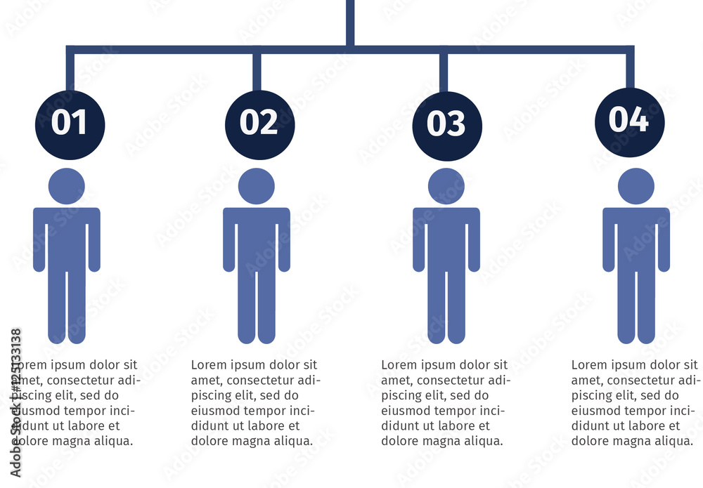 Flowchart Style Cloud Storage Infographic with Pictograms Stock ...