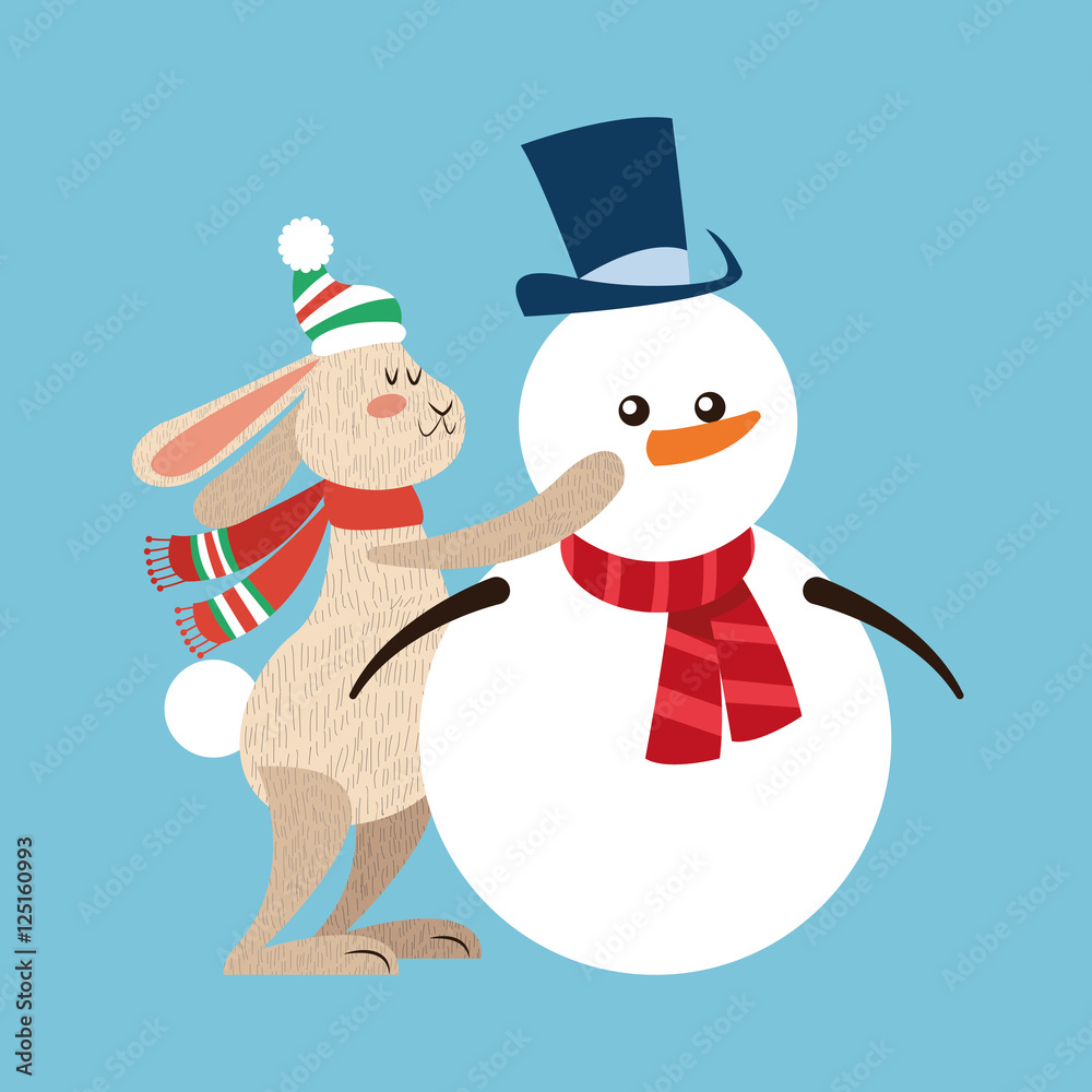 Snowman Rabbit