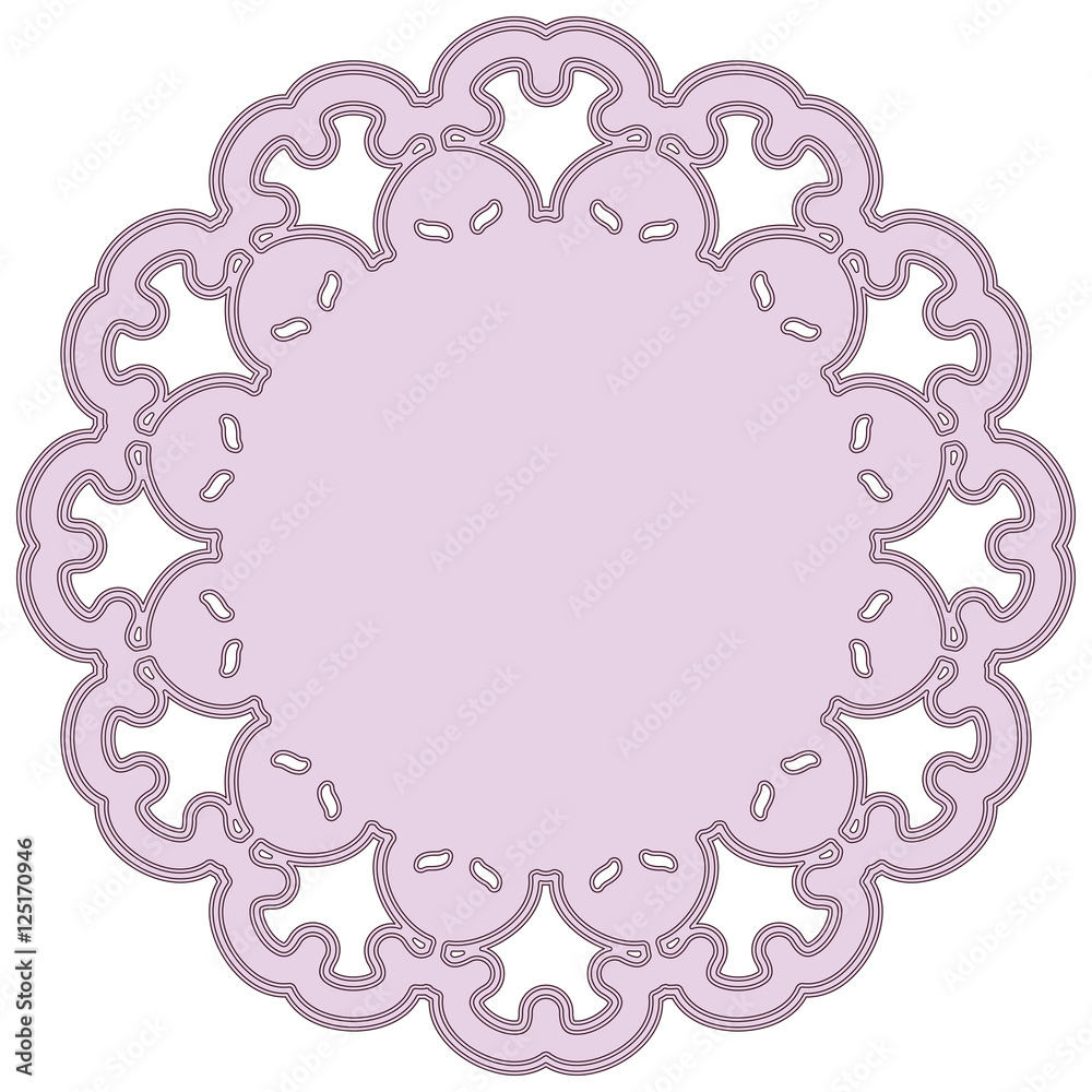 Lace Clipart Frame
