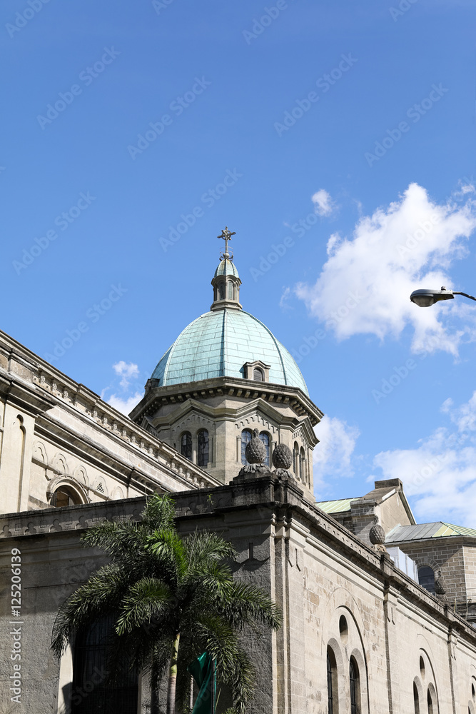 Manila Cathedral in Intramuros, Philippines Stock Photo | Adobe Stock