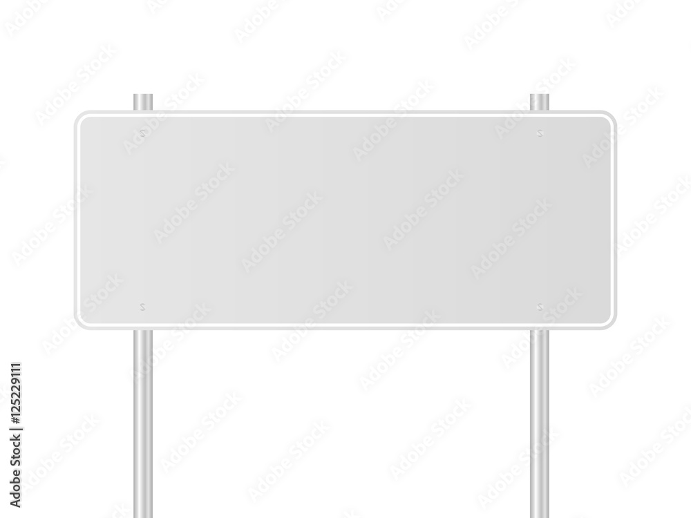 Light gray traffic sign Stock-Vektorgrafik | Adobe Stock