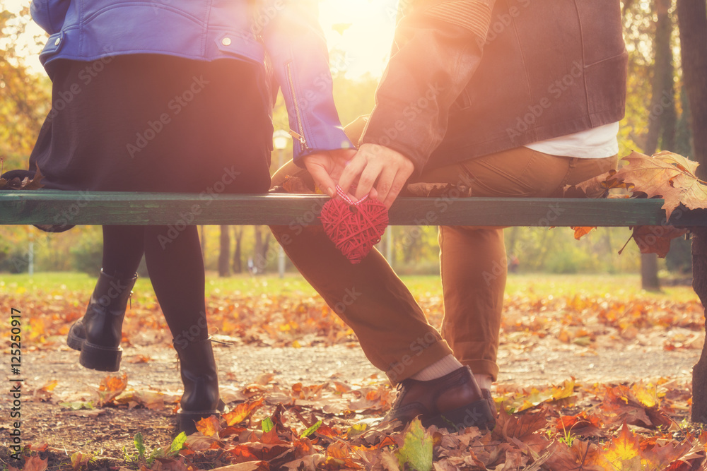 Cute couple hanging out. Stock Photo | Adobe Stock