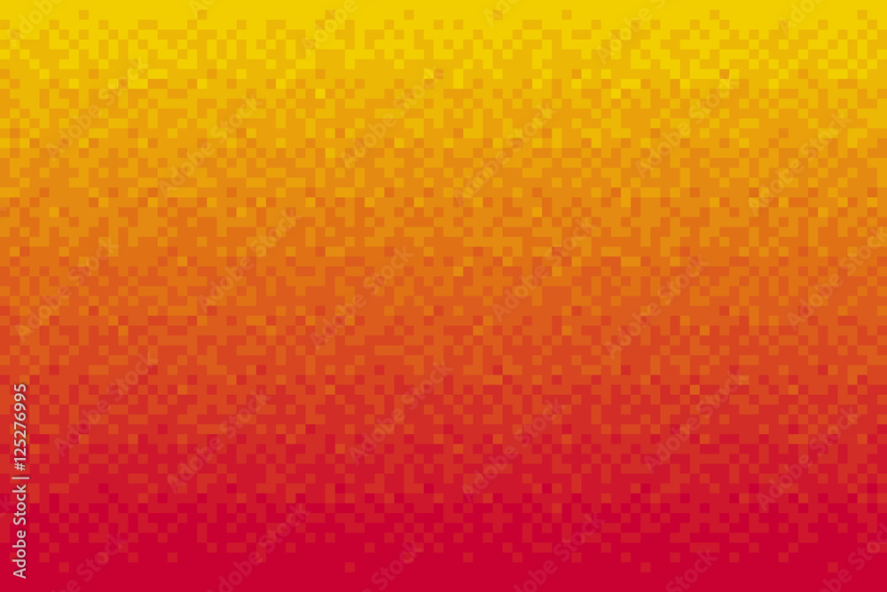 Pixel red gradient background Stock Vector | Adobe Stock