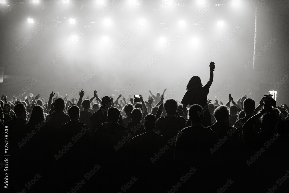 Konzert Publikum Stock Photo | Adobe Stock