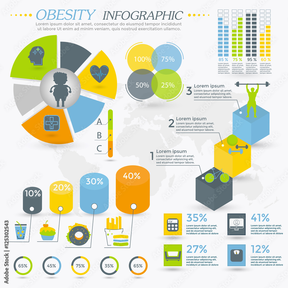Infographic Elements Collection - Business Vector Illustration can be ...