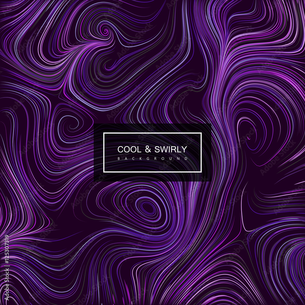 Abstract artistic curl background Stock Vector | Adobe Stock
