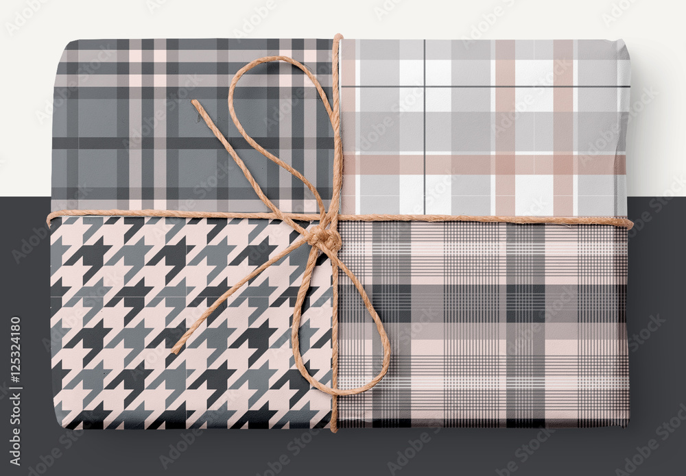 Plaid Patterns Set Stock Template | Adobe Stock