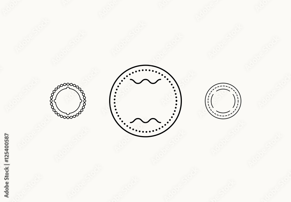 20 Outlined Labels 2 Stock Template | Adobe Stock
