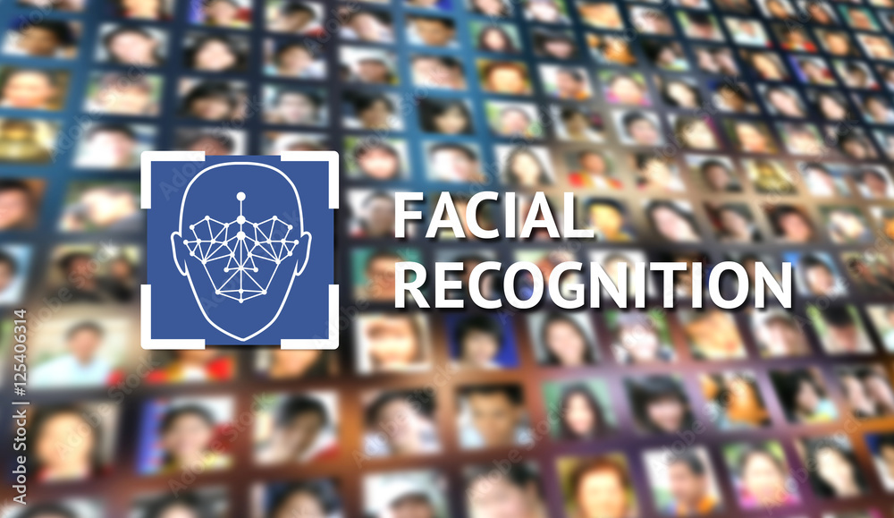 Machine learning systems and accurate facial recognition concept , Face ...