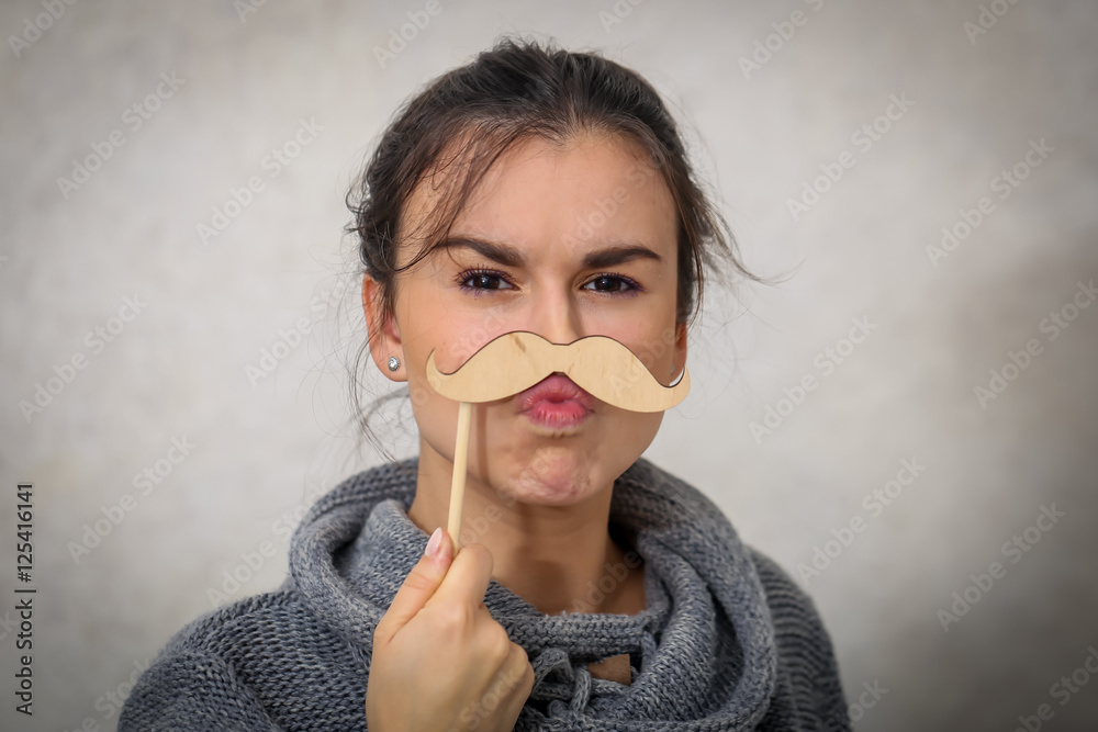 Girls With Real Mustaches