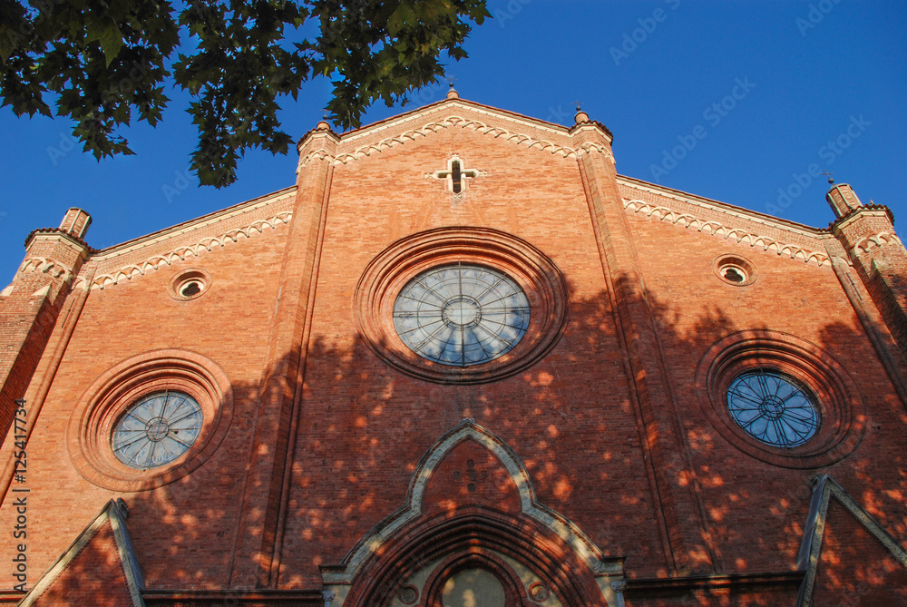 Cattedrale di Santa Maria Assunta - Asti Stock Photo | Adobe Stock
