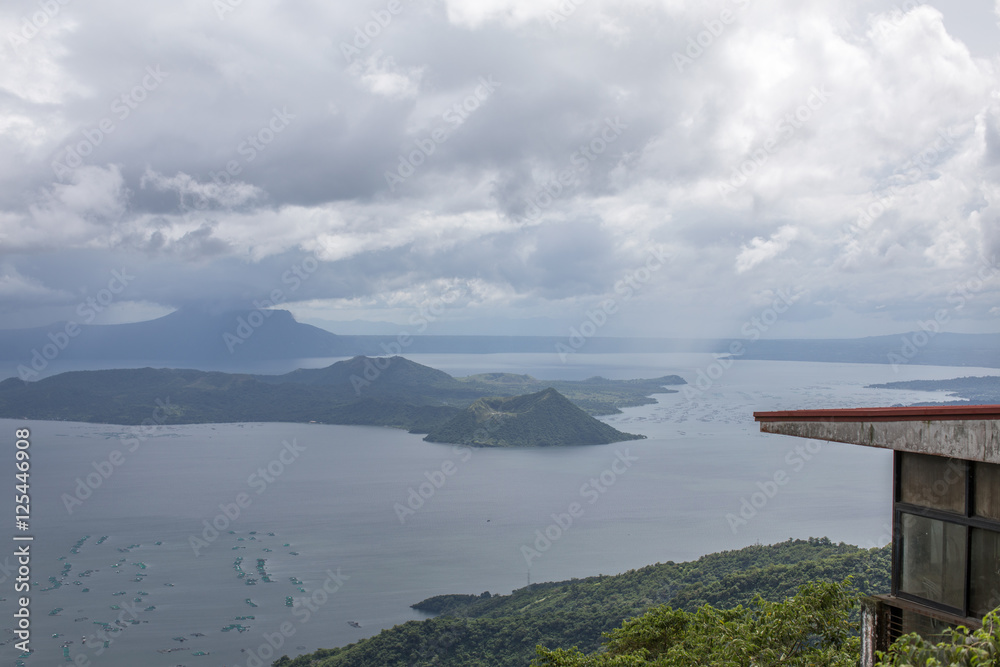 Taal Volcano in Tagaytay, Philippines Stock Photo | Adobe Stock
