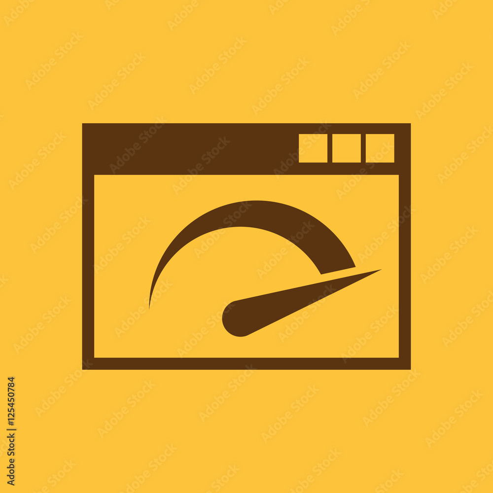 Speed internet test icon. vector design. Speed test symbol. web ...