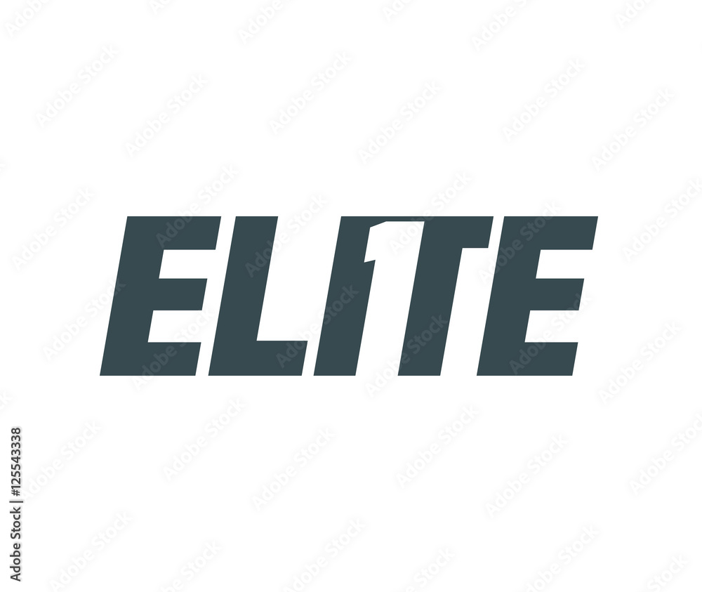 Elite Logo concept Stock Vector | Adobe Stock
