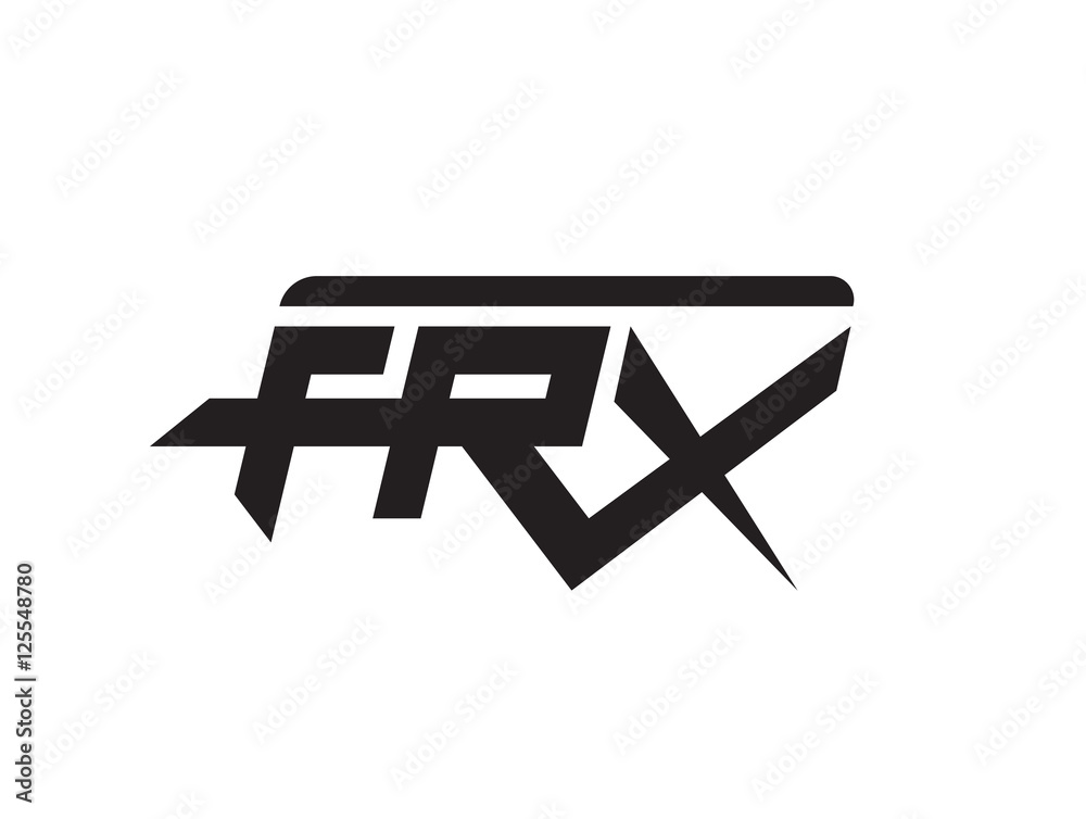 FRX concept logo design Stock Vector | Adobe Stock