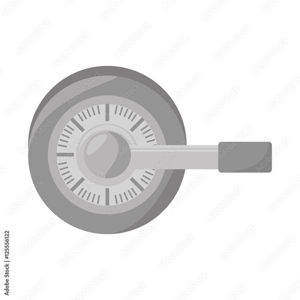 handle safe box isolated icon vector illustration design Stock Vector ...