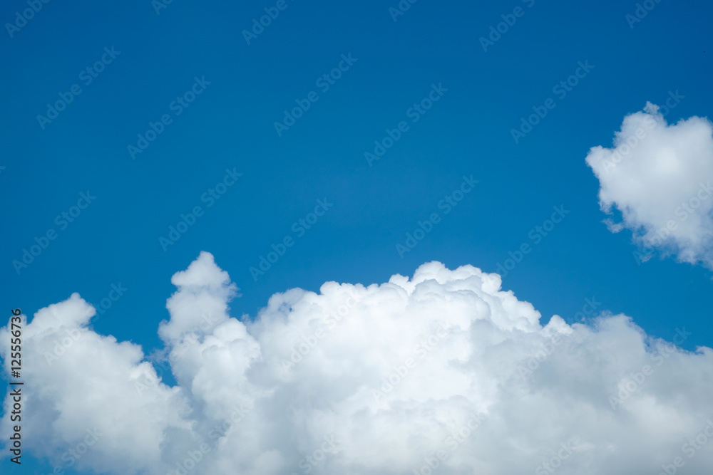 Blue sky with cloud background for backdrop background use Stock Photo ...
