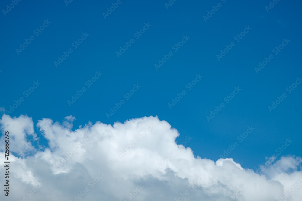 Blue sky with cloud background for backdrop background use Stock Photo ...