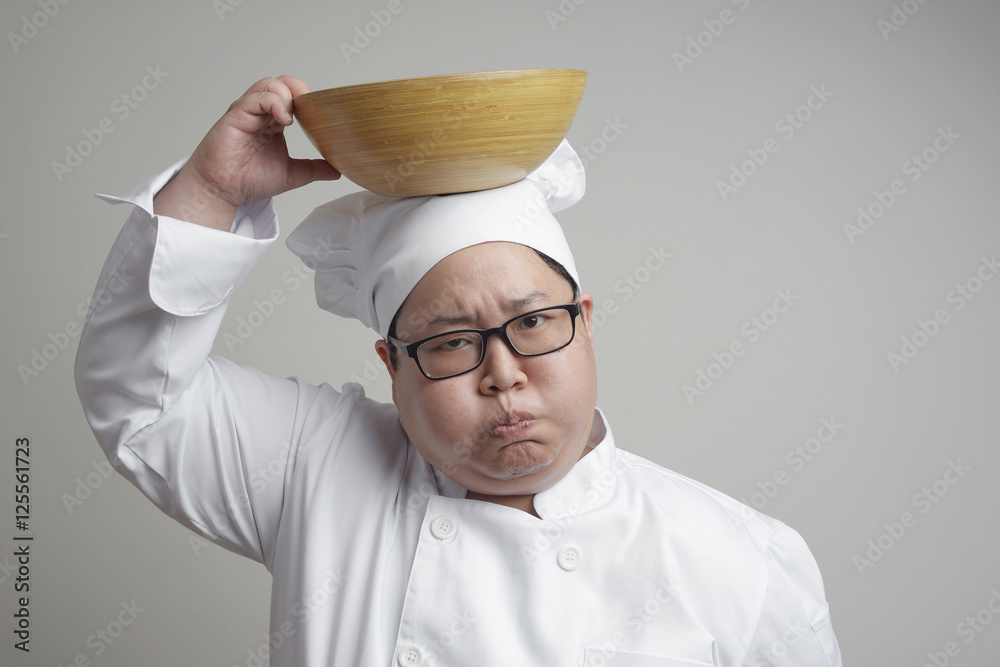 Funny Head Chef
