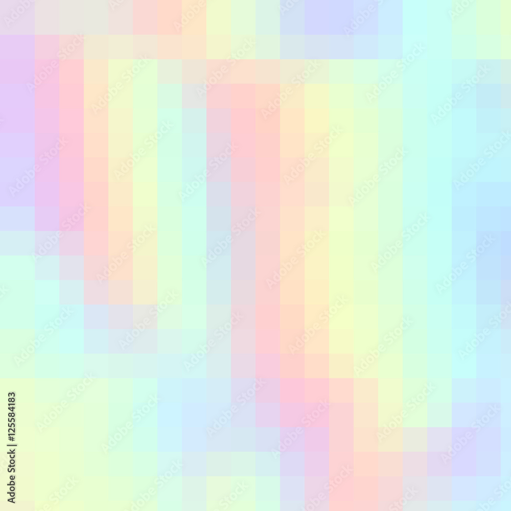 Hologram colorful pixel to create trendy modern design. Backgrounds for ...