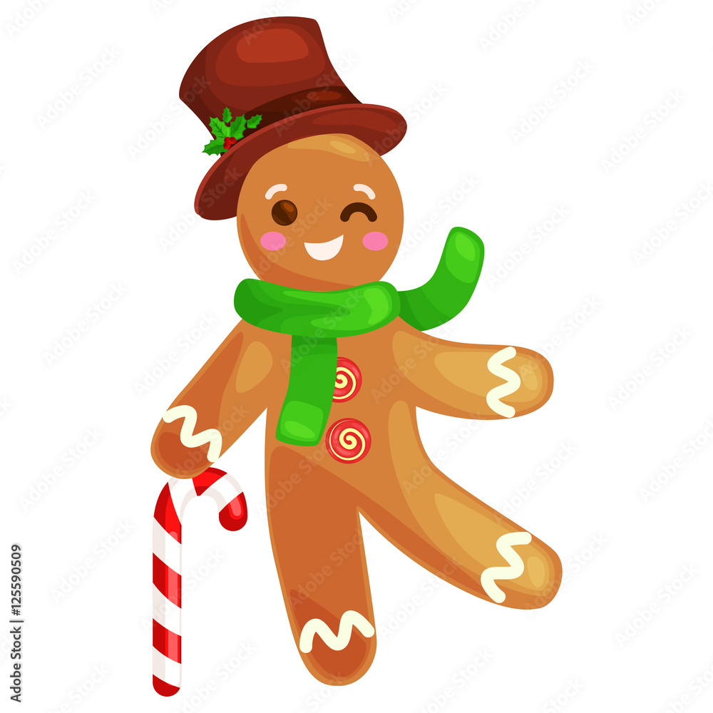 Animated Dancing Gingerbread