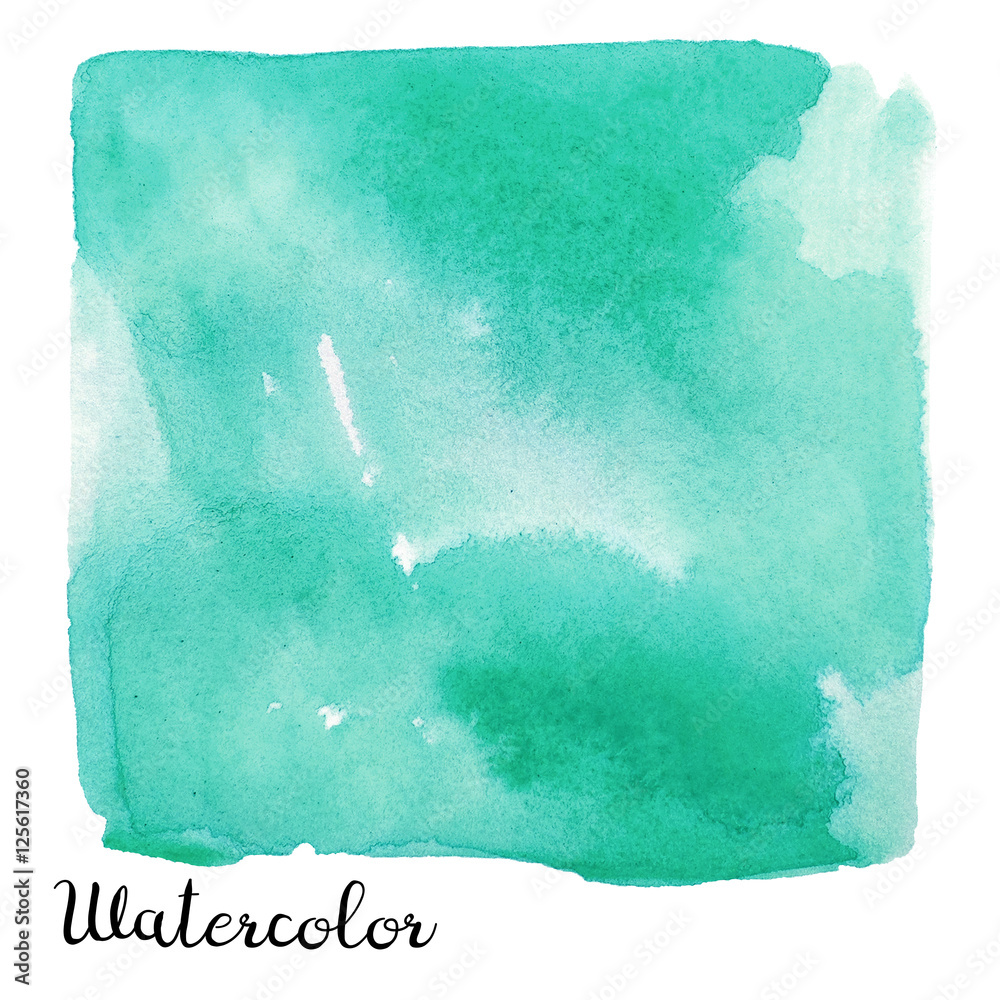 Watercolor square Stock Illustration | Adobe Stock