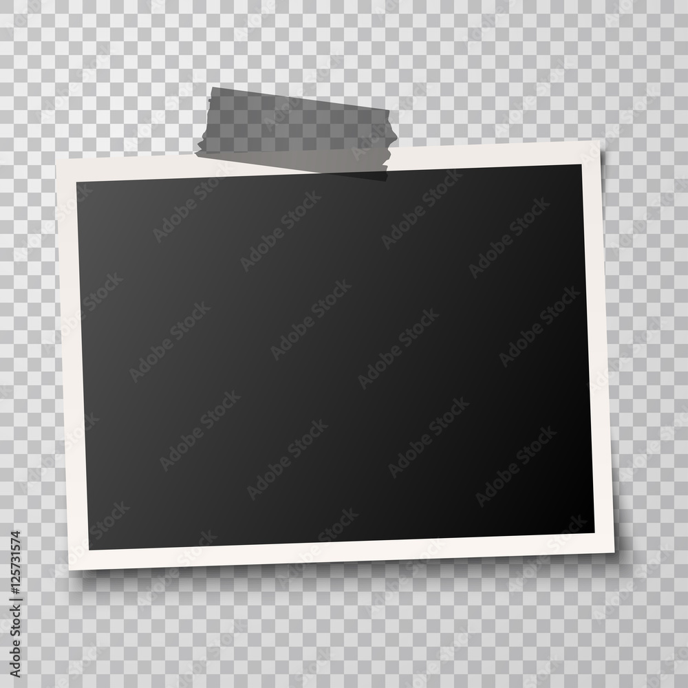 old photo frame transparency Stock Vector | Adobe Stock