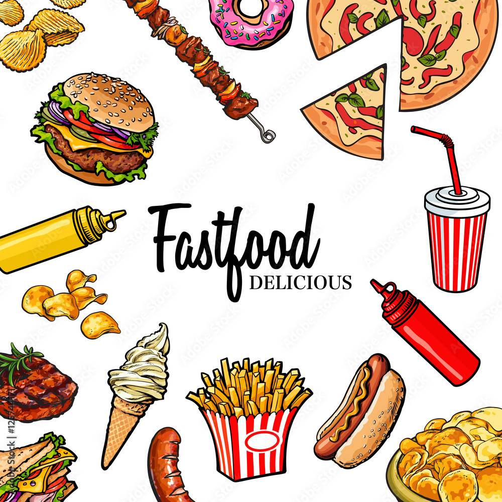 Fast Food Print Advertisements