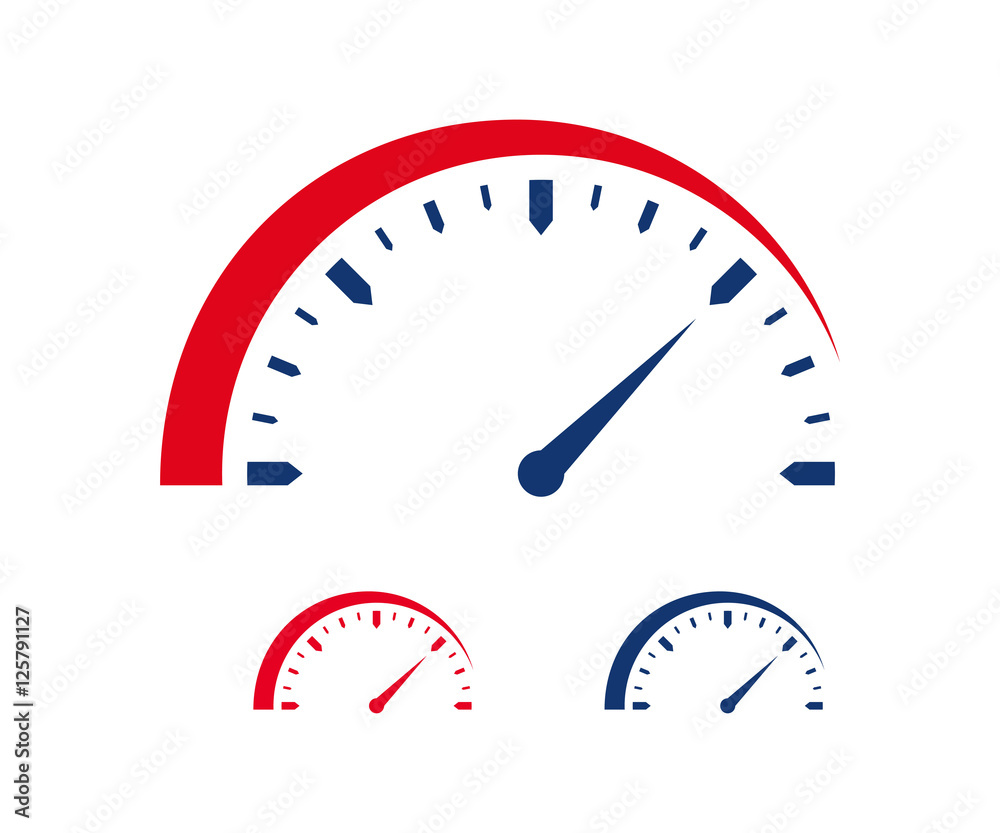 Simple Speedometer Vector