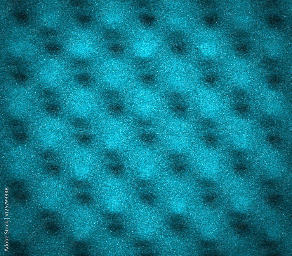 Cyan Acoustic Foam Background Stock Photo | Adobe Stock