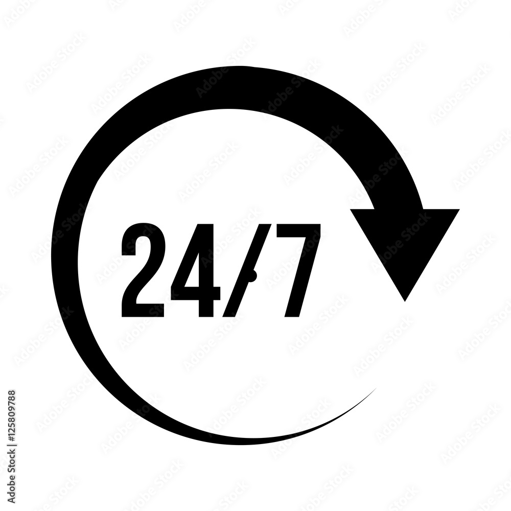 arrow call center icon over white background. customer service symbol ...