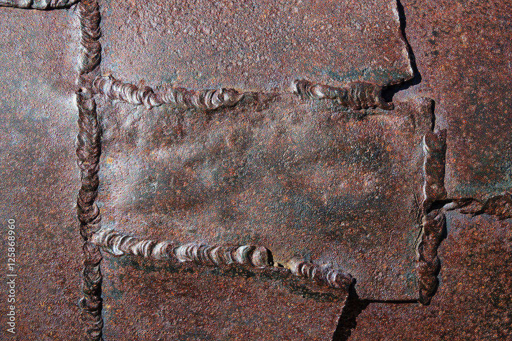 Old Welded Metal Background Stock 写真 | Adobe Stock